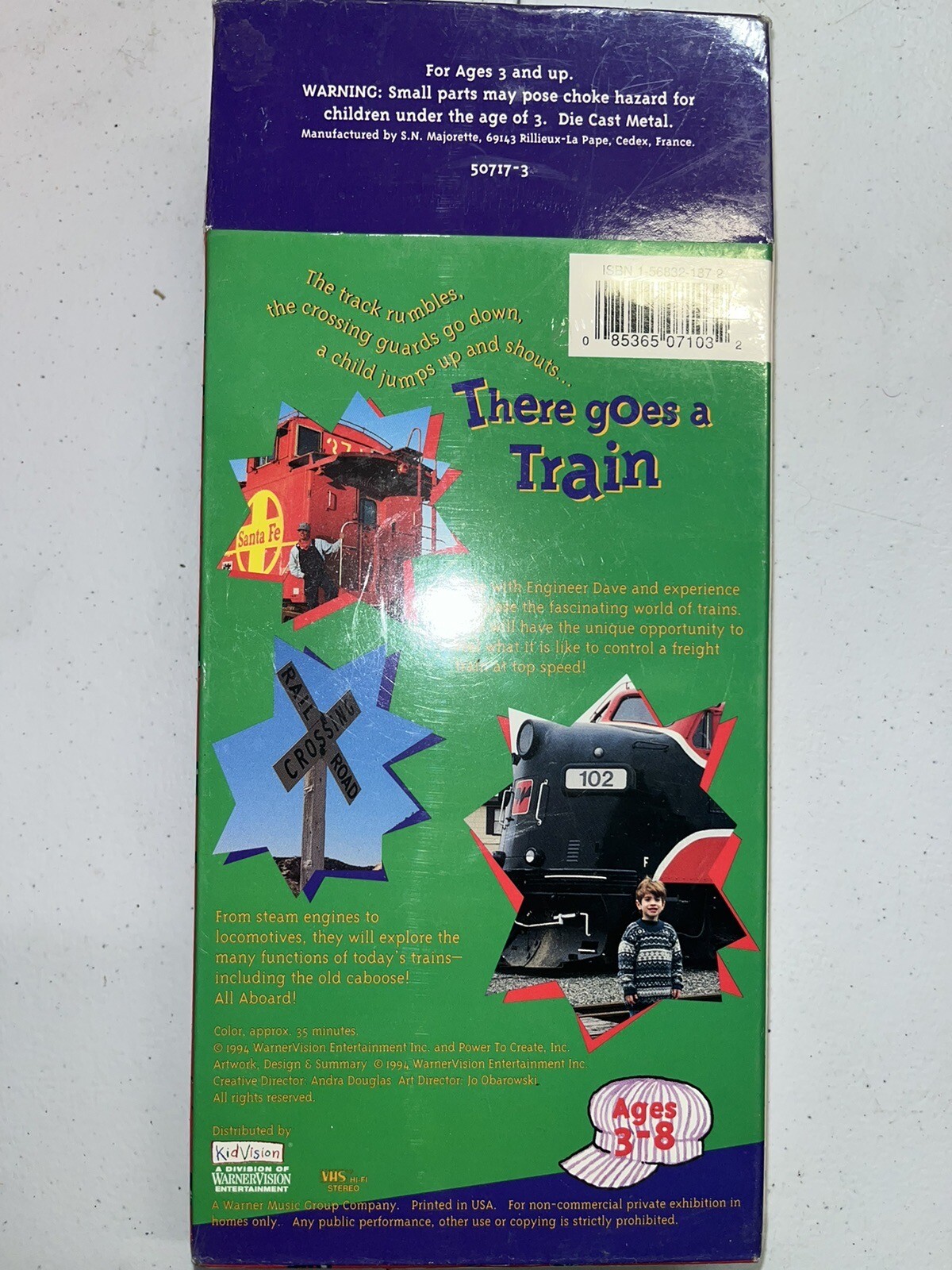There Goes a Train (VHS, 1994, Includes Toy) for sale online | eBay