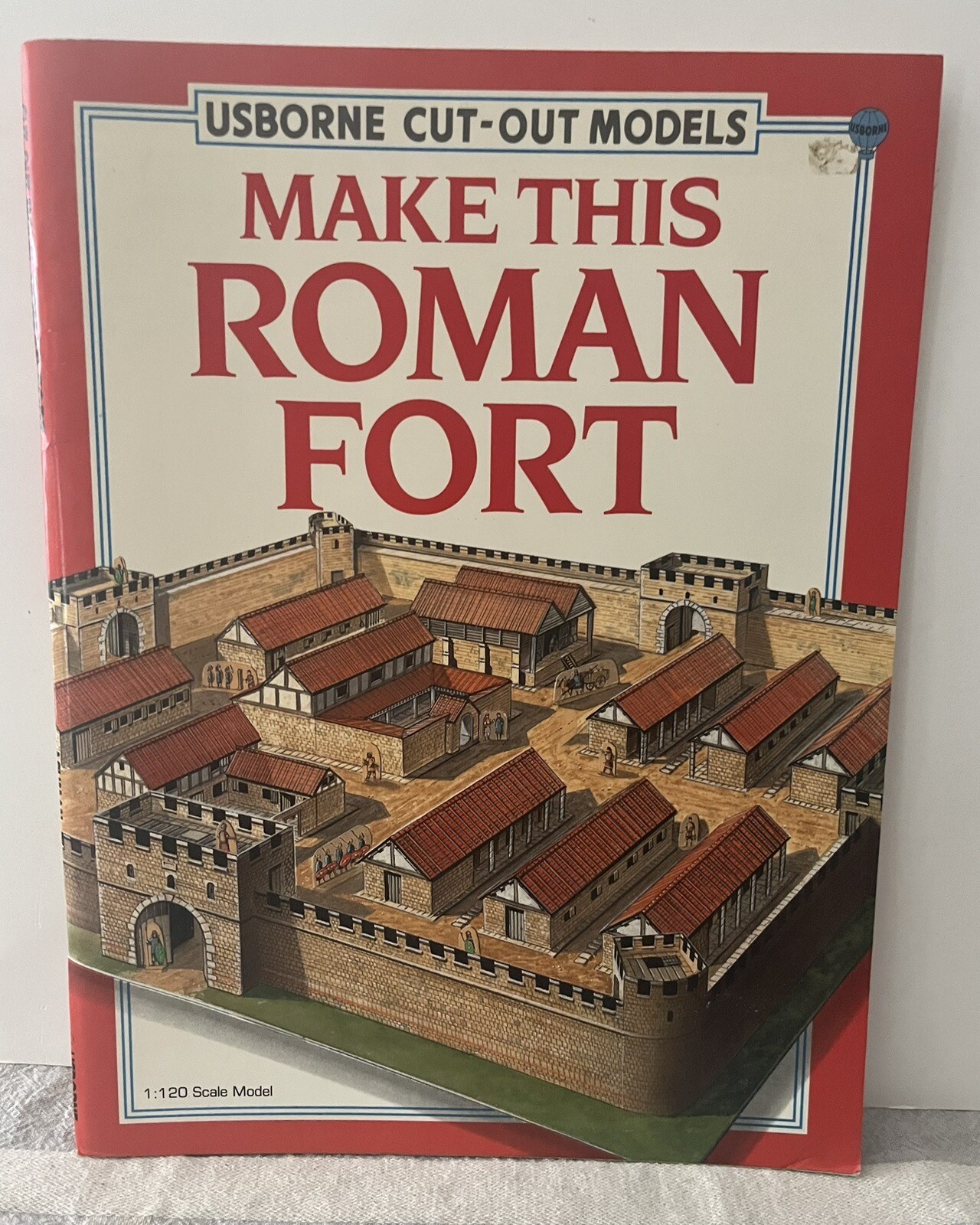 Usborne Cut-Out Models Ser.: Make This Roman Fort by Iain Ashman (Trade ...