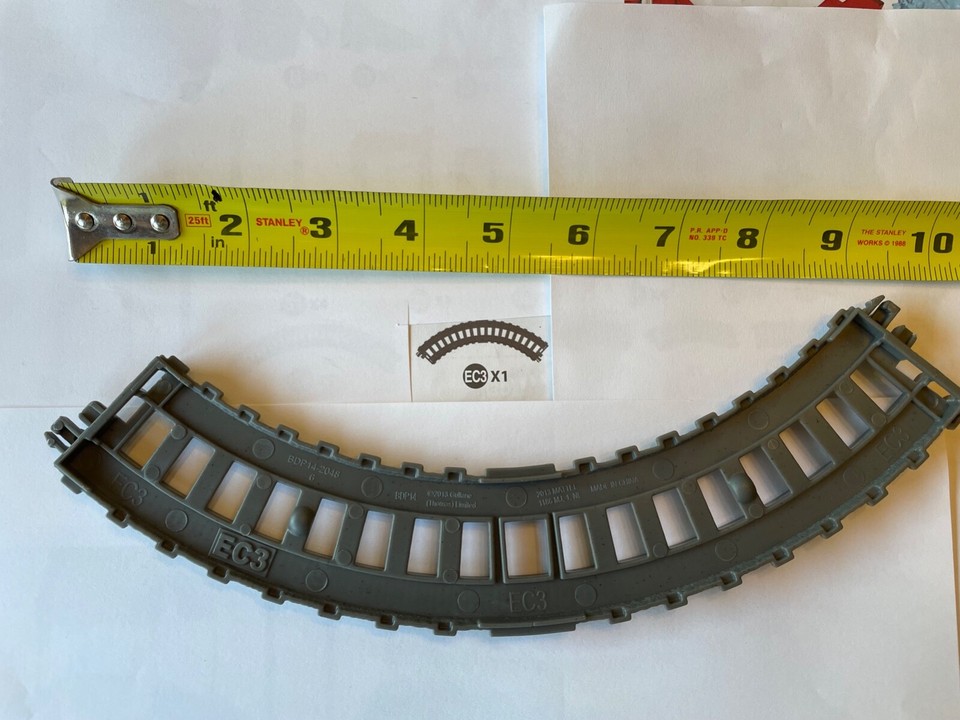 Thomas & Friends TrackMaster Sky-High Jump REPLACEMENT PART EC3 Gray ...