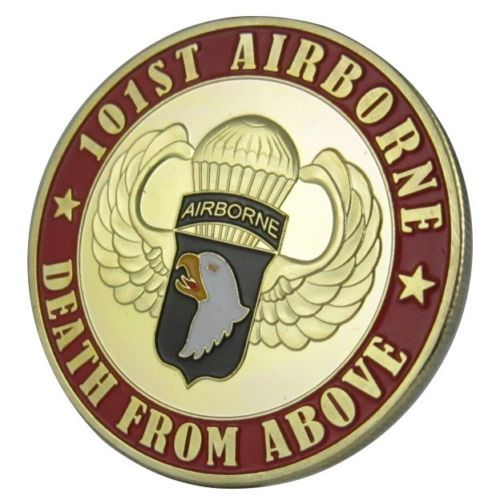U.S. 101st Airborne Division | Death From Above | Gold Plated Challenge ...