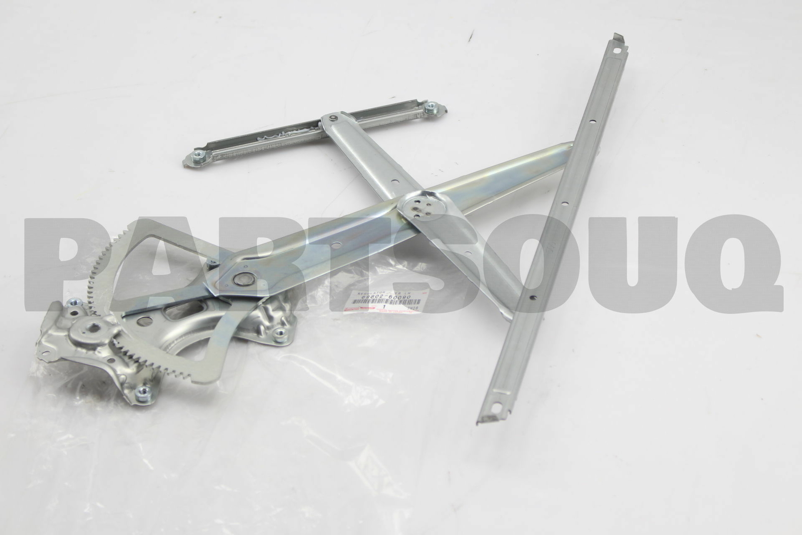 6980260090 Genuine Toyota REGULATOR SUB-ASSY, FRONT DOOR WINDOW, LH ...