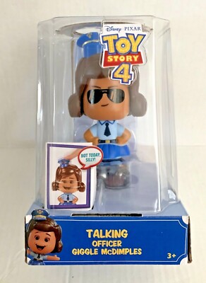 Disney Pixar Toy Story 4 Talking Officer Giggle McDimples Action Figure ...