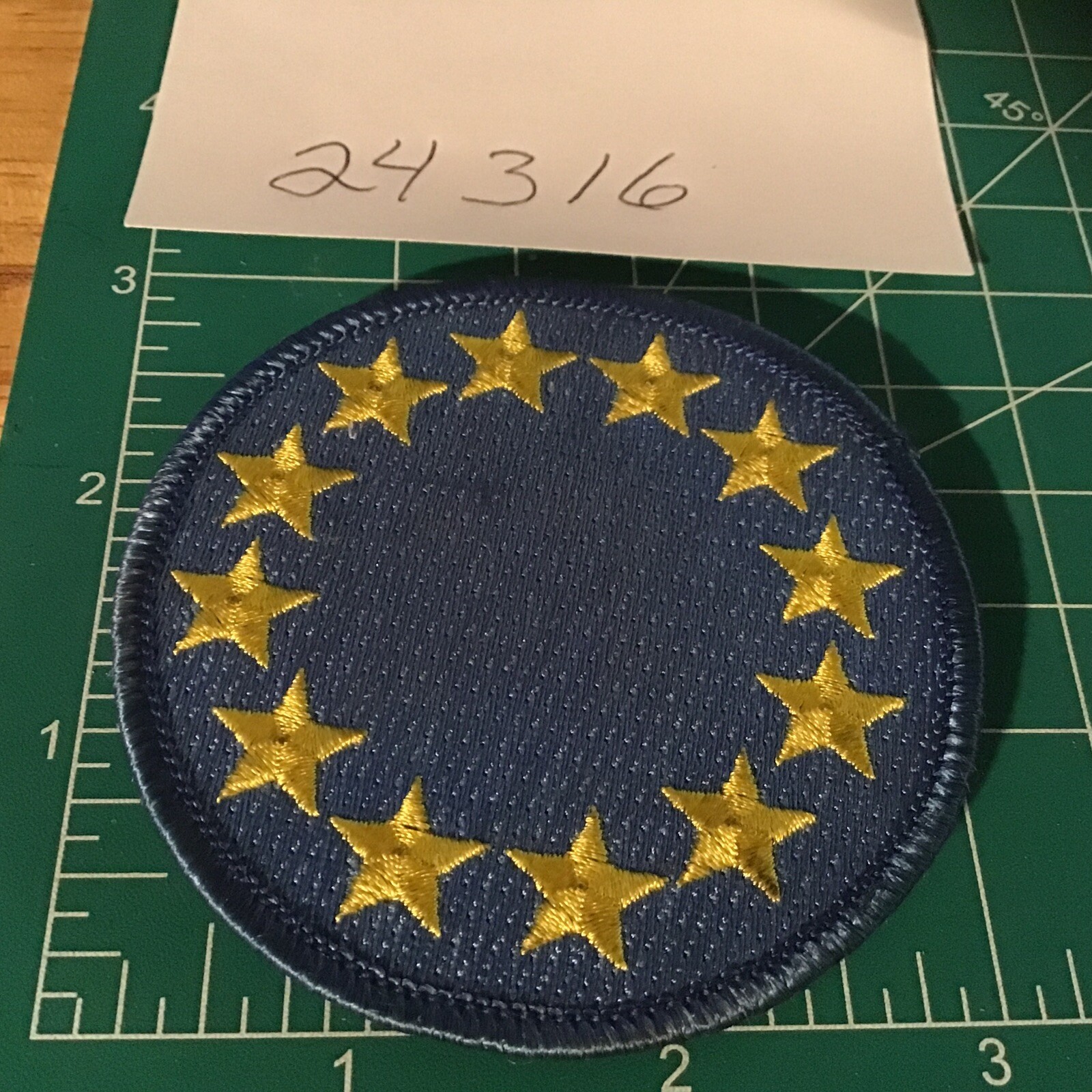 NATO OTAN COALITION SP OPS JTF OPERATOR velkrö INSIGNIA: European Union ...