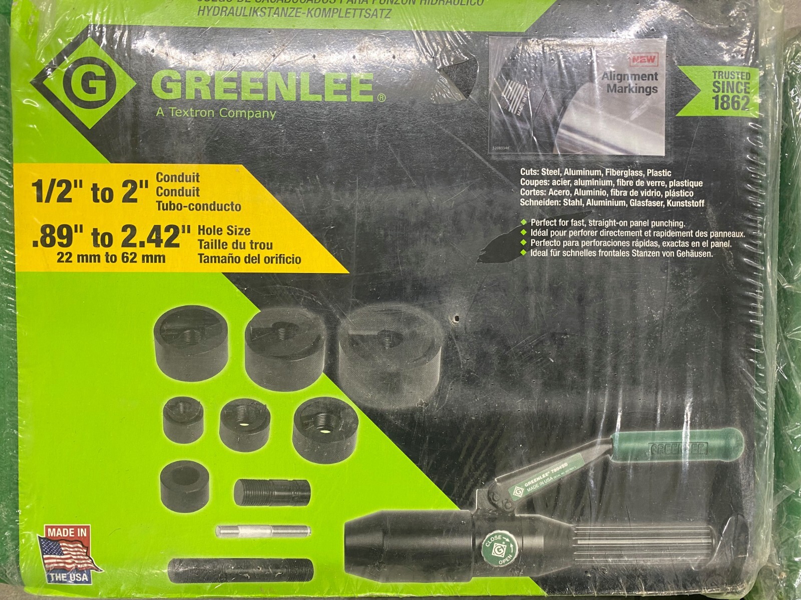 Greenlee 7806SB Quick Draw Punch Driver Kit for sale online | eBay