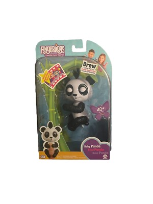 WowWee Fingerlings Drew Baby Glitter Panda Interactive Toy | eBay