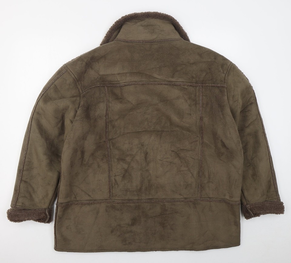 Urban Spirit Womens Brown Jacket Size XL Zip | eBay UK