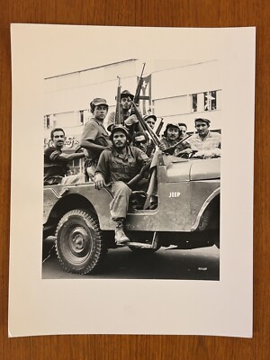 Lester Cole Cuban Revolution 1959 Silver Gelatin Test Print on 14x10 | eBay