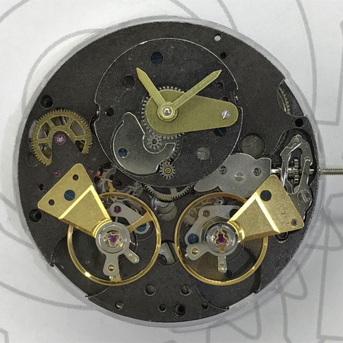 China Made Shanghai Double Balance Wheel Automatic Mechanical Movement ...