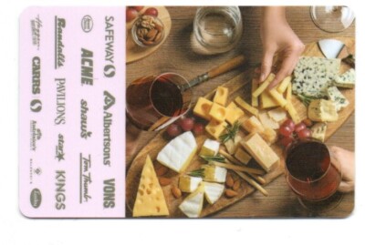 Safeway Acme Cheers To Good Times Cheese Snacks Gift Card No $ Value ...