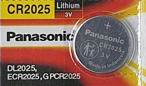 1 X PANASONIC CR2025 3V LITHIUM BATTERY POWER CELL REMOTE CONTROL CAR ...