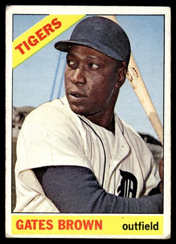 1966 Topps Gates Brown #362 Detroit Tigers Baseball Card | eBay
