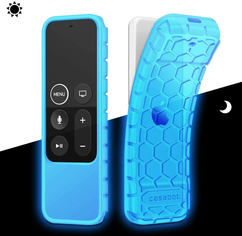 USA Shock Proof Silicone Case Cover for Apple TV (4th Gen) Siri Remote ...