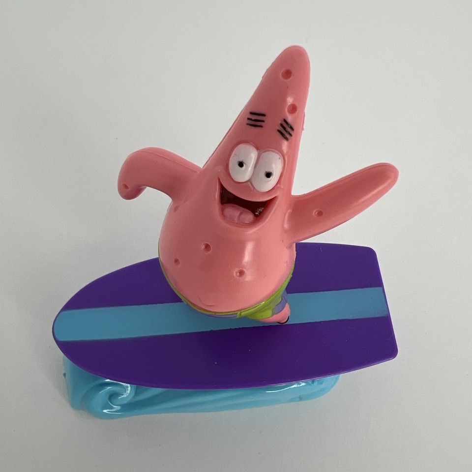 Rare SpongeBob SquarePants Figure-Surfing Patrick Star Figure | eBay