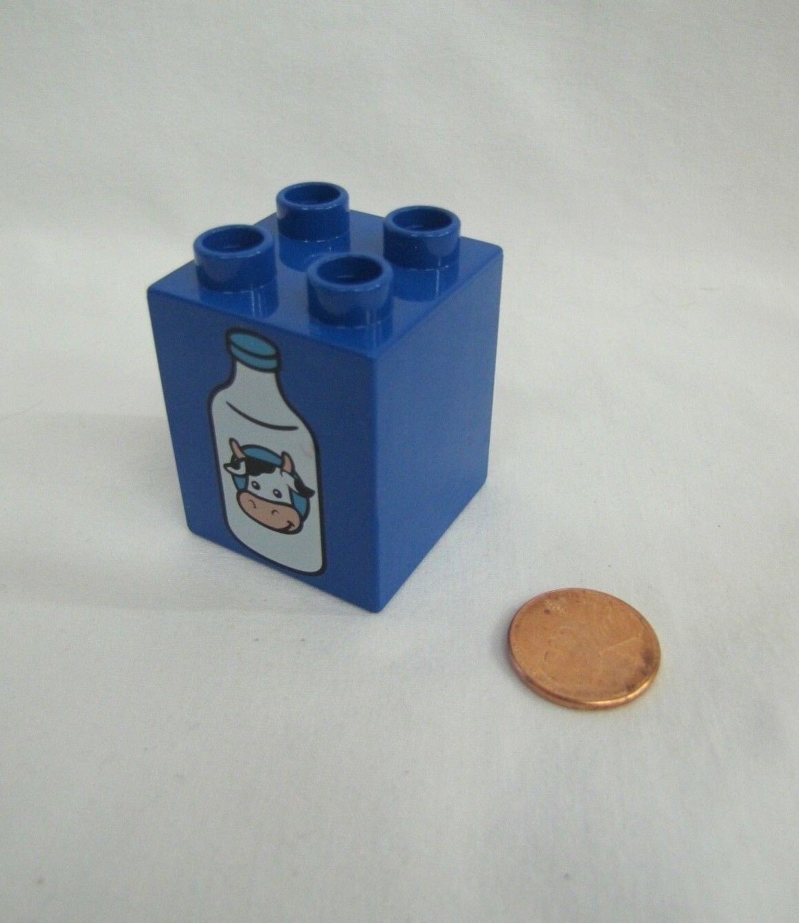 Lego Duplo COW MILK BOTTLE for FARM FARMER PRINTED BLOCK Specialty ...