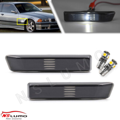 OEM Smoke LED Side Marker Light Turn Signal Lamp For 96-99 BMW E36 M3 ...