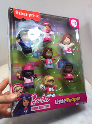 FISHER PRICE Little People Barbie You Can Be Anything Collection New | eBay