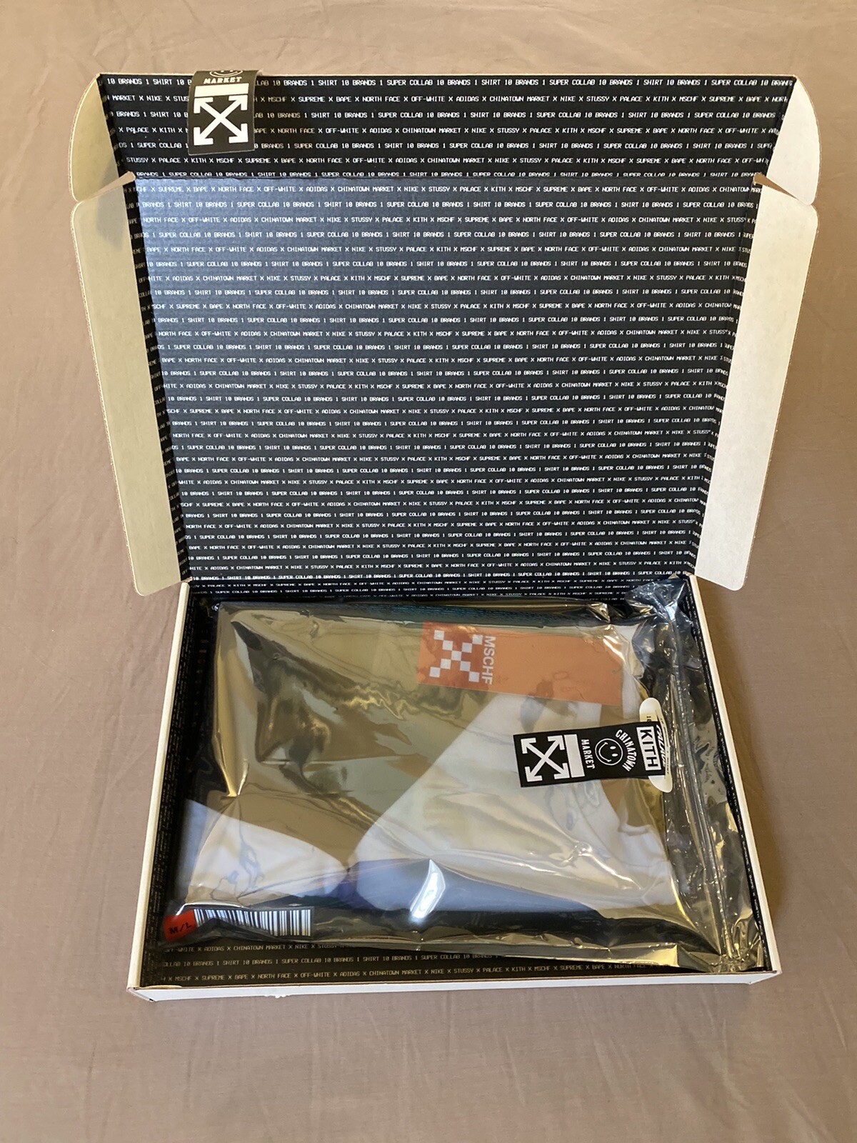 MSCHF X T-Shirt 10 Brands 1 Impossible Collab *LIMITED* *RARE* | eBay