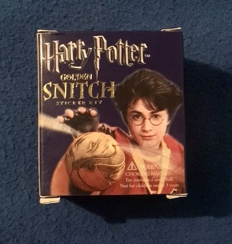 Harry Potter Golden Snitch & Sticker Kit 2015 Running Press — Open Box ...