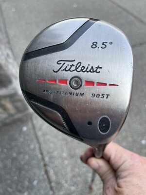 Titleist Golf 905T Pro Titanium Grafalloy Red Prolite Stiff Shaft/8.5 ...