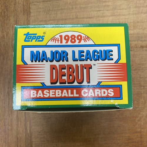 1989 Topps Major League Debut Baseball Box Set | eBay