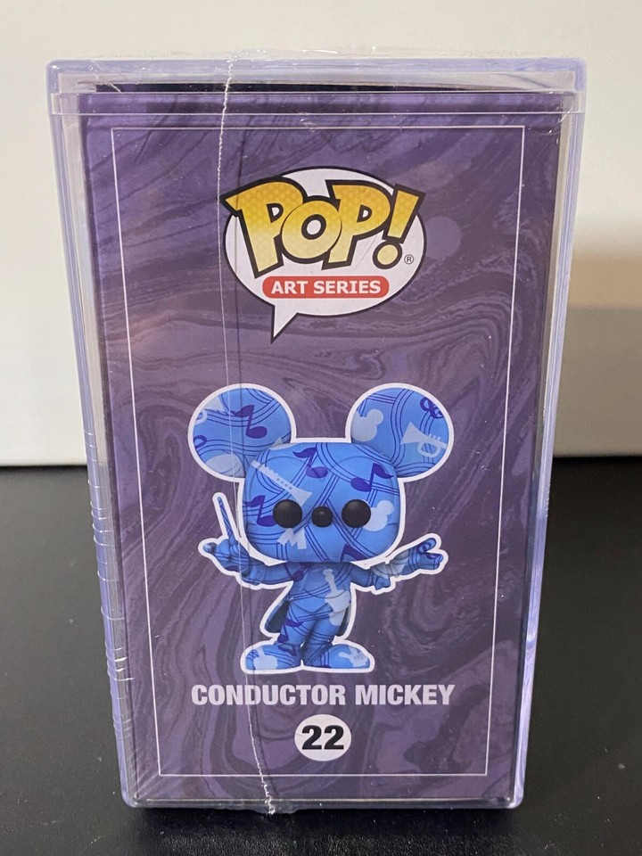 Funko Pop! Art Series 22 Disney Conductor Mickey Special Edition Pop ...