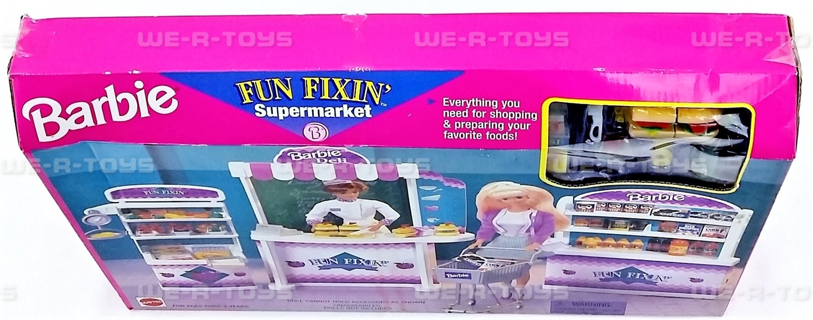 Barbie Fun Fixin' Supermarket Playset 1997 Mattel #67576 NRFB | eBay