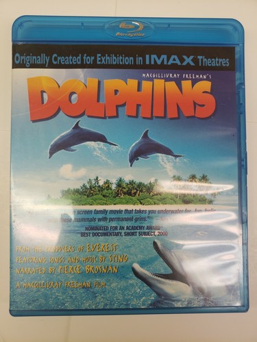 IMAX - Dolphins (Blu-ray Disc, 2008) Free Shipping 14381487657| eBay