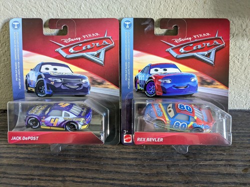 DISNEY PIXAR CARS REX REVLER Jack DePost Piston Cup Racers 2018 Car Toy ...