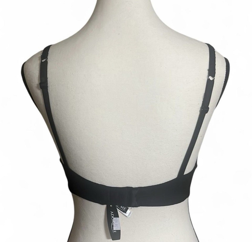 Adore Me Bra Sz 30DDD London Elegant Black Lace Cottagecore Fairy | eBay