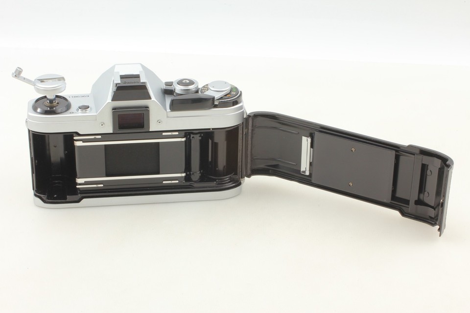 [MINT] Canon AE-1 Silver Body 35mm Film Camera SLR w/ strap , cap From ...