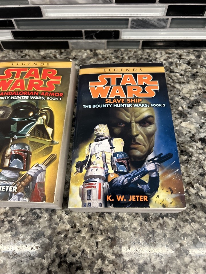 Star Wars The Bounty Hunter Wars Trilogy by K.W. Jeter Paperback Lot ...