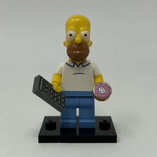 Lego Homer Simpson Minifigure Collectible Series 1 CMF Complete w ...