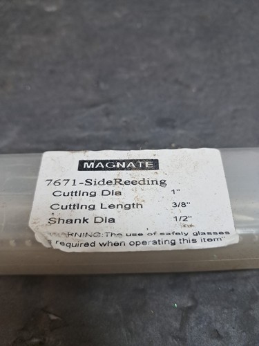 ️ Magnate 7671 Side Reeding Router Bit Please See Photos For Size-New ...