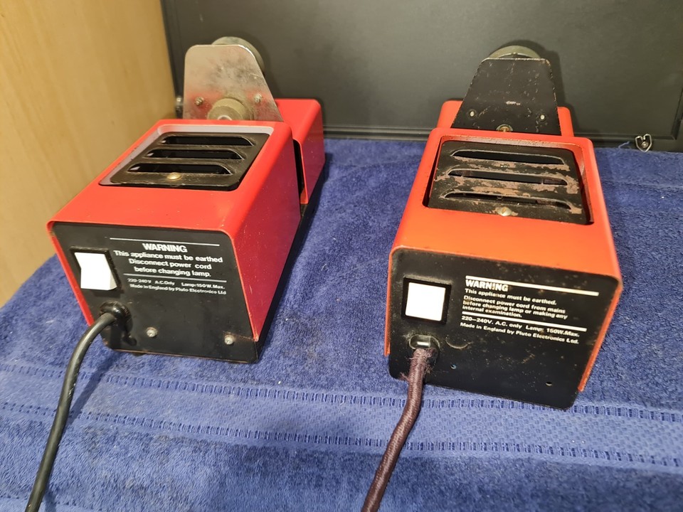 Optikinetics Pluto Projectors x 2 with Lens & Rotators good condition ...
