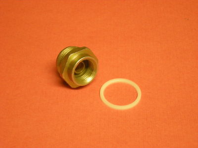 HOLLEY #26-26 Dual Inlet Double Pumper Fuel Inlet Adapter Nut | Fits 3/ ...