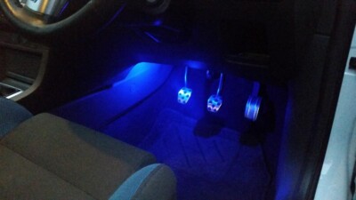 Ford Falcon FG LED Footwell light Kit BLUE Bright XT XR6 XR8 G6 G6E FPV ...