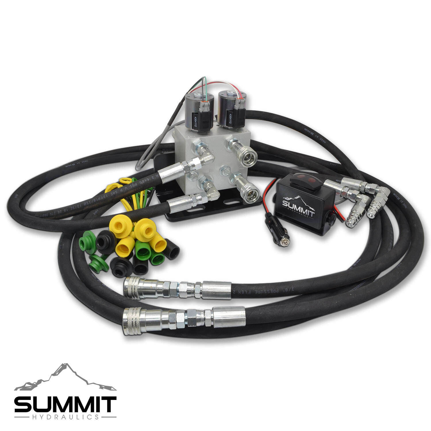 Electric Single Rear Remote Kit For John Deere 2032R, 2025R, 1026R ...