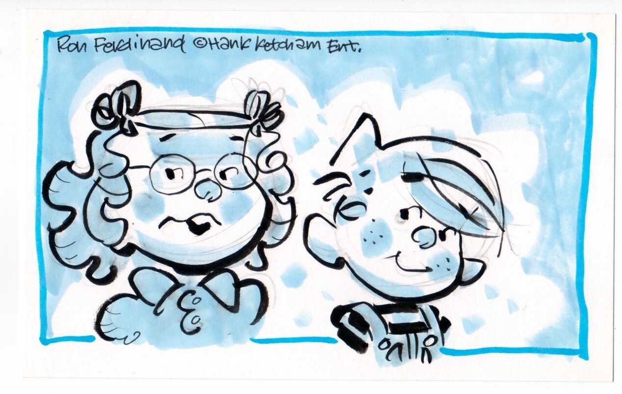 Ron Ferdinand Signed 8x5 Autographed Index Card IDC Cartoonist #07 | eBay