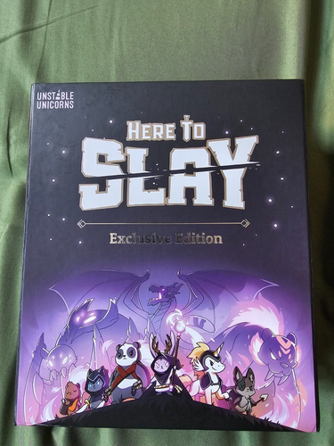 Here to Slay Kickstarter Exclusive Edition Monster/Dragon Unstable ...