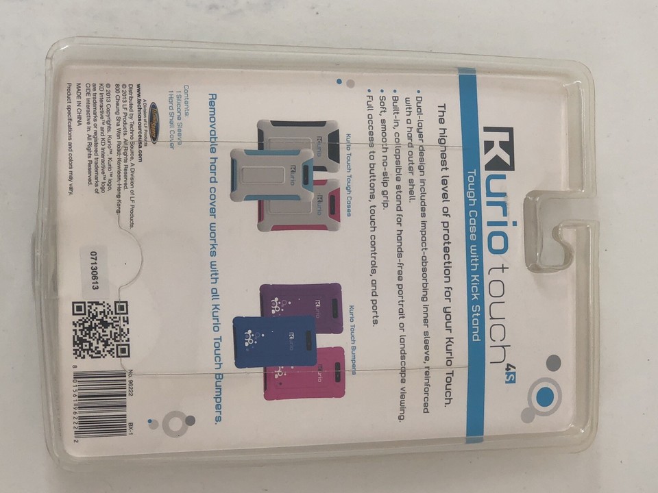 Kurio Touch 4S Pocket Tough Case with Kick Stand Full Access Hard Shell ...