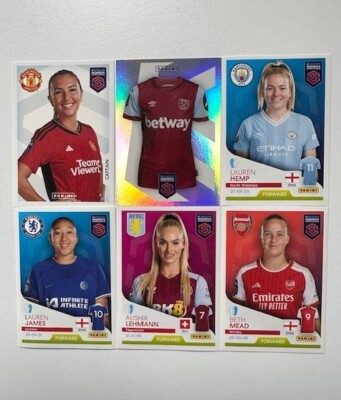 Panini Women's Super League WSL Stickers Barclays Official 2023 2024 #1 ...
