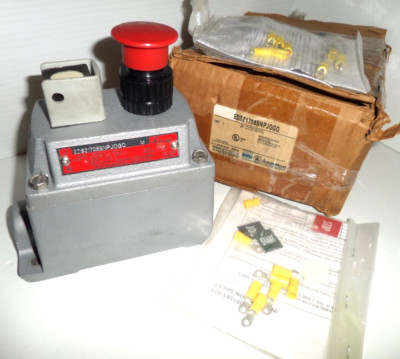 APPLETON EDS21708SNPJOGQ EXPLOSION PROOF EMERGENCY STOP PUSH BUTTON ...