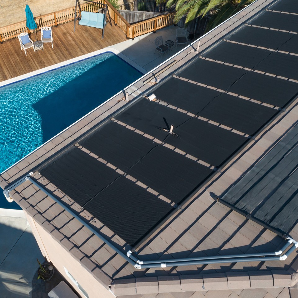 FAFCO Connected Tube (CT) 4 x 12 Ft Highest Efficiency Solar Pool ...