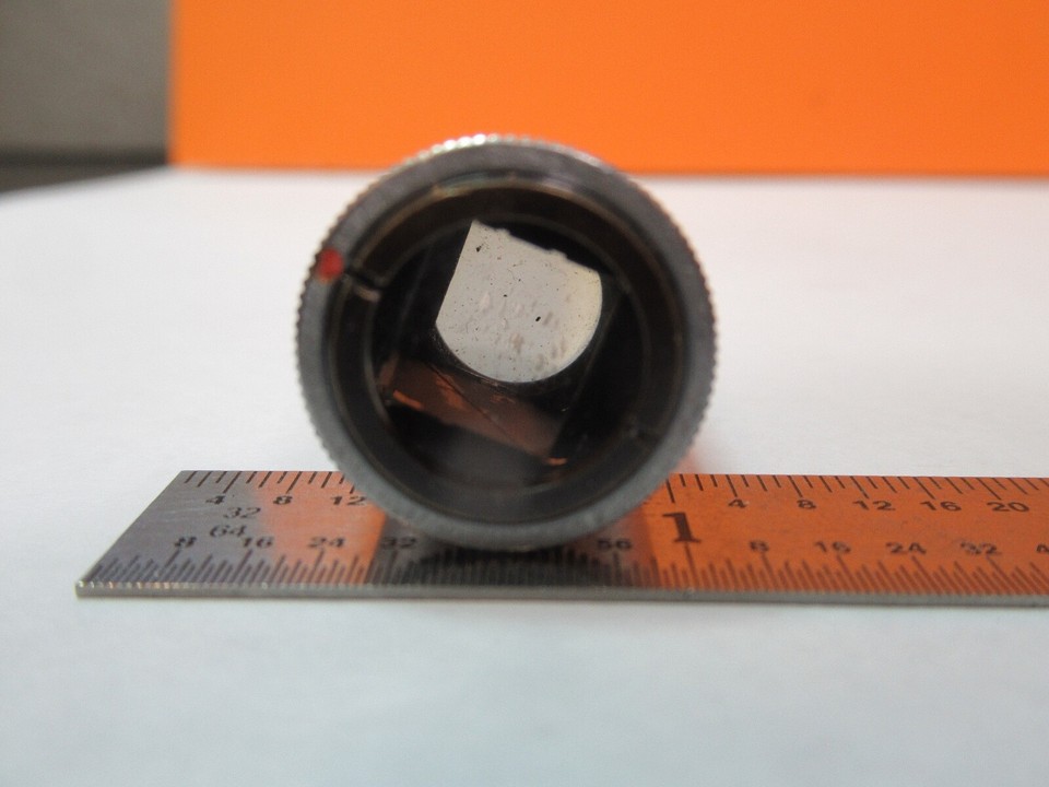 ANTIQUE POLARIZER CRYSTAL LENS LEITZ OPTICS MICROSCOPE PART AS PICTURED ...