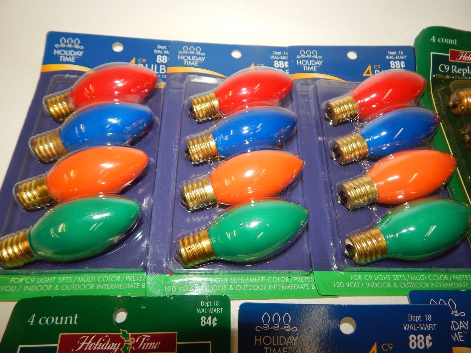 36 Vintage C9 Christmas Indoor/Outdoor Replacement Bulbs - MIP | eBay