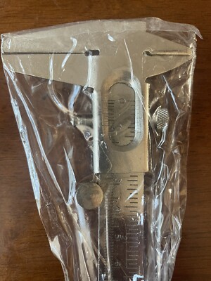 NEW STEEL VERNIER CALIPERS ROLLER ADJUSTMENT DOUBLE SCALE RANGE 59-120 ...