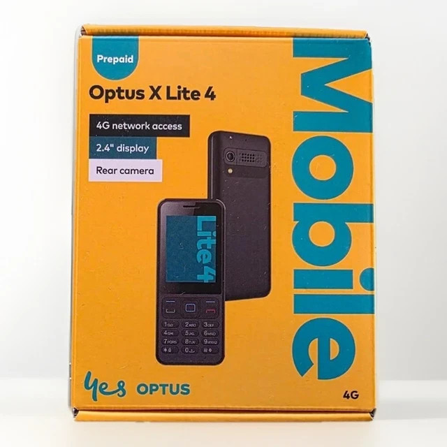 *Unlocked* Optus X Lite 4G VoLTE Senior Big Button Phone (Brand New ...