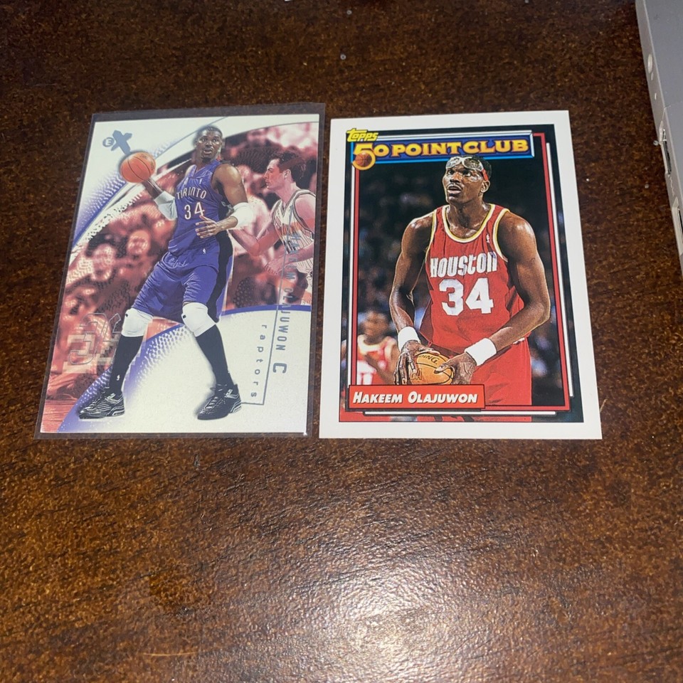 Hakeem Olajuwon 6 Card Lot | eBay