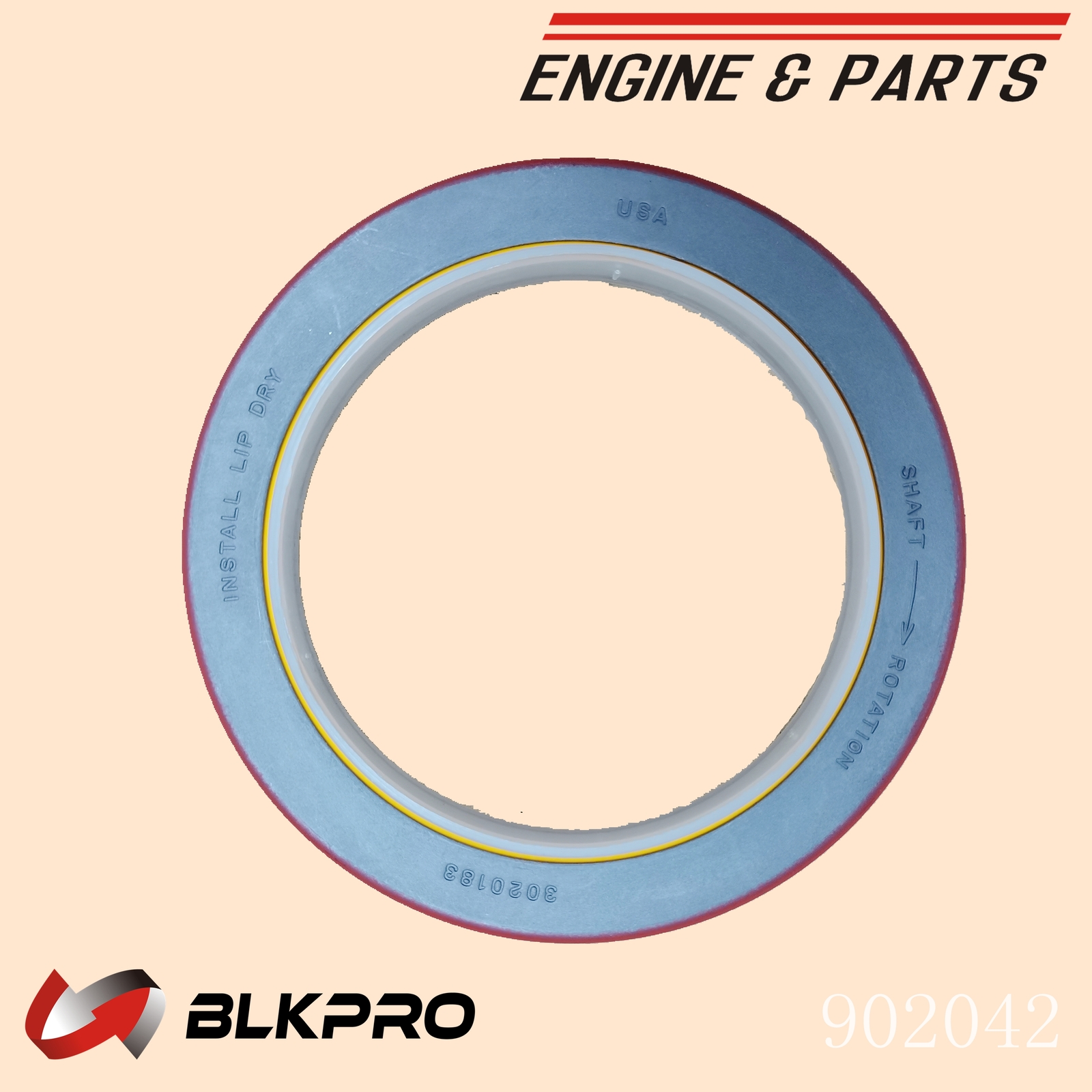 Front Crankshaft Oil Seal for Cummins N14 855 NT NTC 3020183 3020186 | eBay