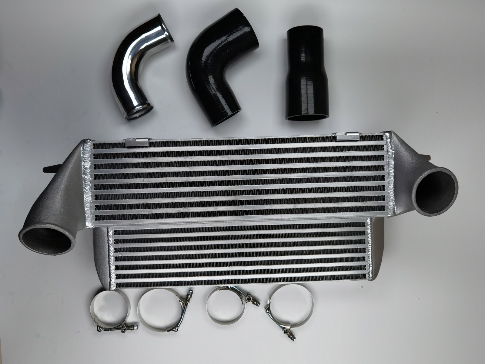 Turbocharger 7.5" Stepped Aluminum Intercooler fit BMW 135i 335i 335XI ...